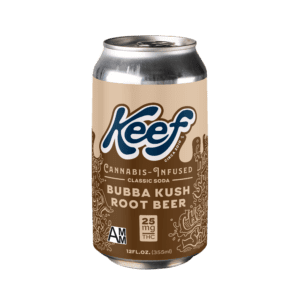Bubba Kush Root Beer THC Soda by Keef Brands