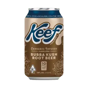 Bubba Kush Root Beer THC Soda by Keef Brands
