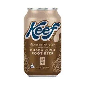 Bubba Kush Root Beer THC Soda by Keef Brands