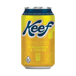 Keef Pineapple X-Press THC Soda with Hybrid Infusion