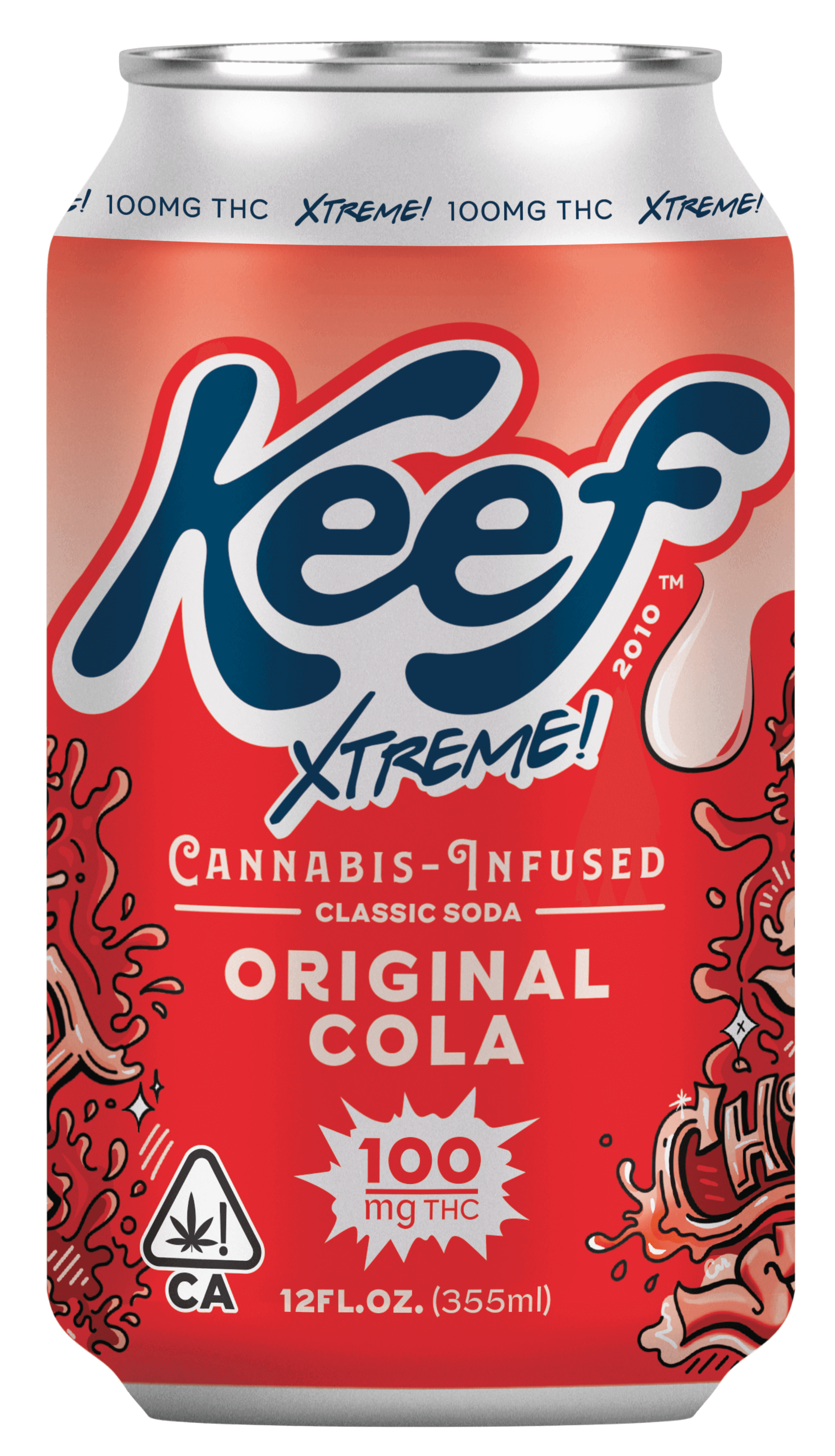 Original Cola Xtreme THC Soda by Keef Brands